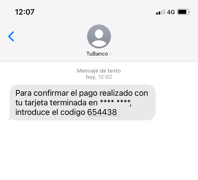 SMS OTP: código de verificación para 2FA por SMS | 360NRS